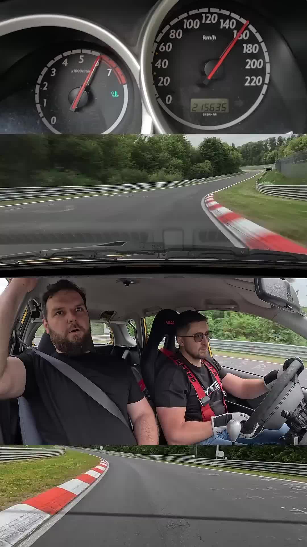 Compact car takes on high-end sports cars