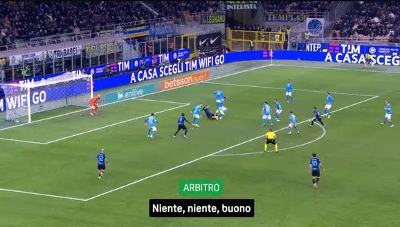 Open VAR – De Marco: “Molto bene Doveri. Rigore Inter netto ma manca ...