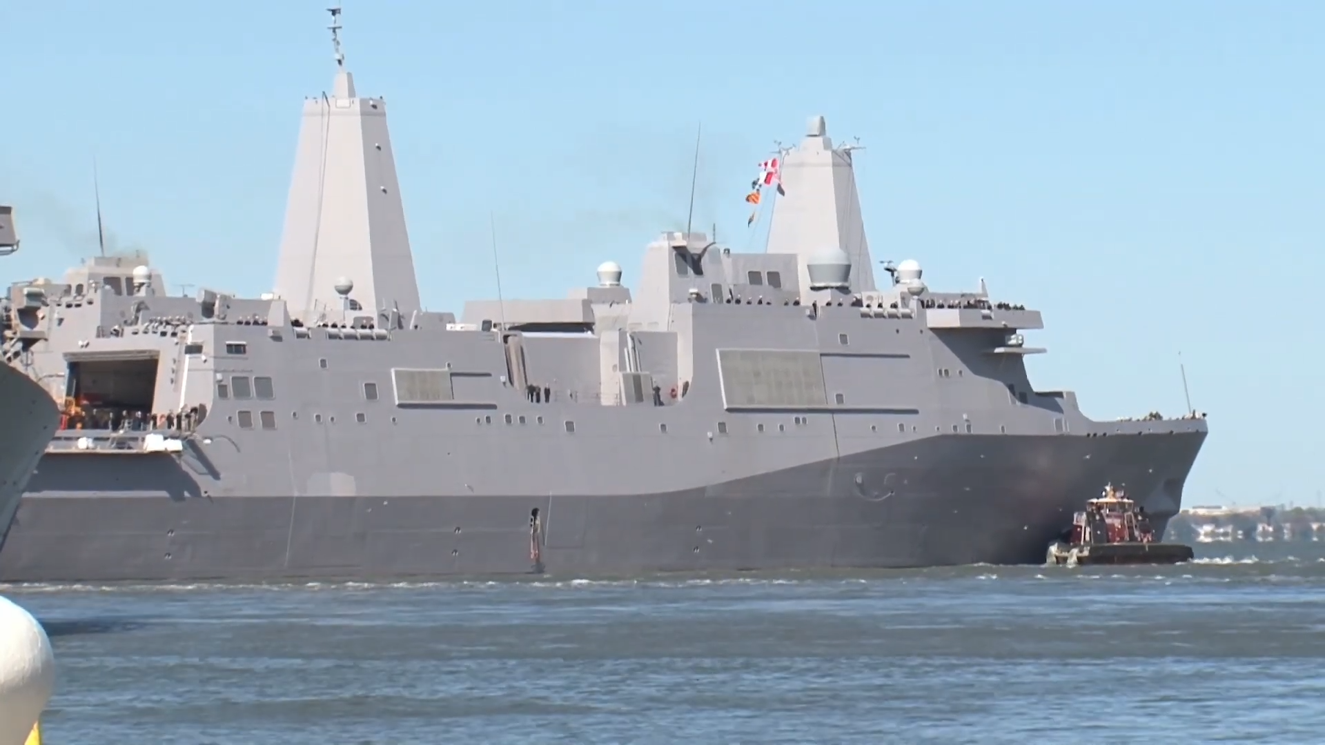 They took 15,000 lbs of steel from 9/11 - and built this warship as a ...