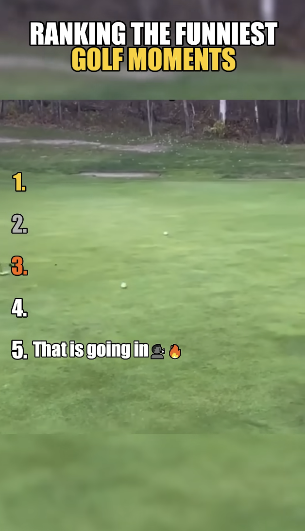Ranking 5 funniest golf moments