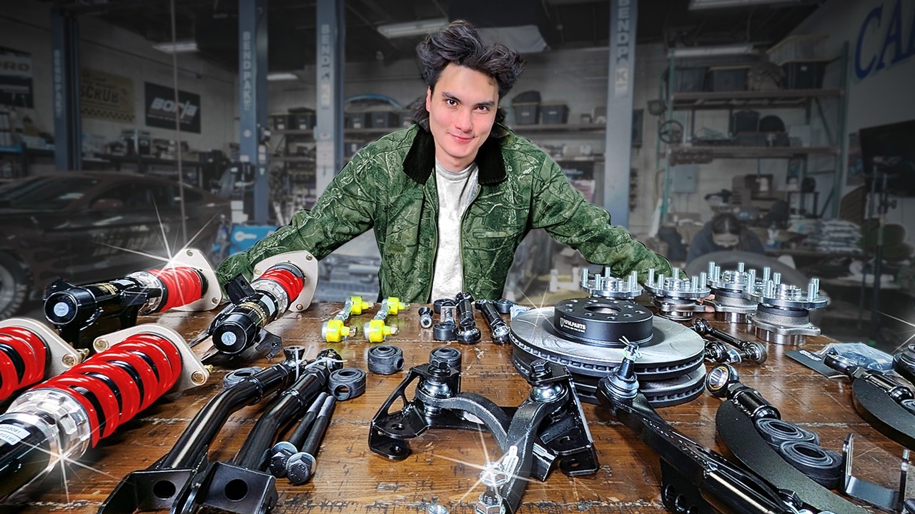 This suspension job turned into a full rebuild