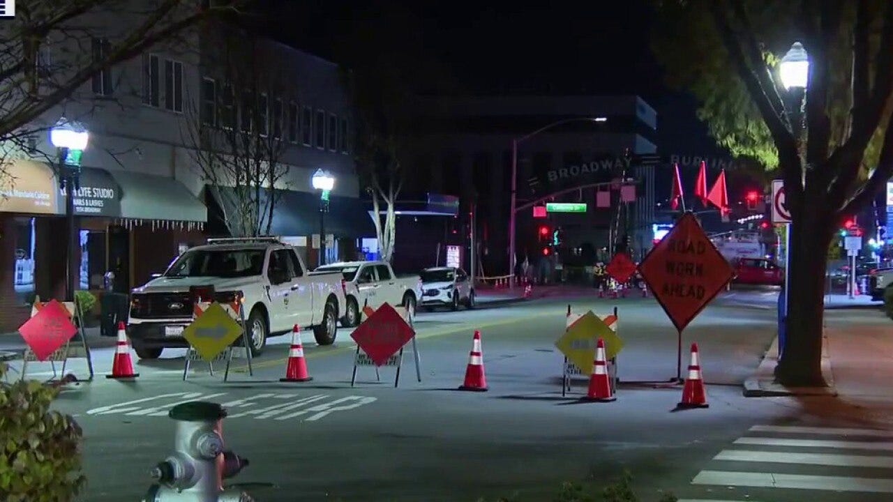 Underground gas leak in Burlingame keeps roads closed