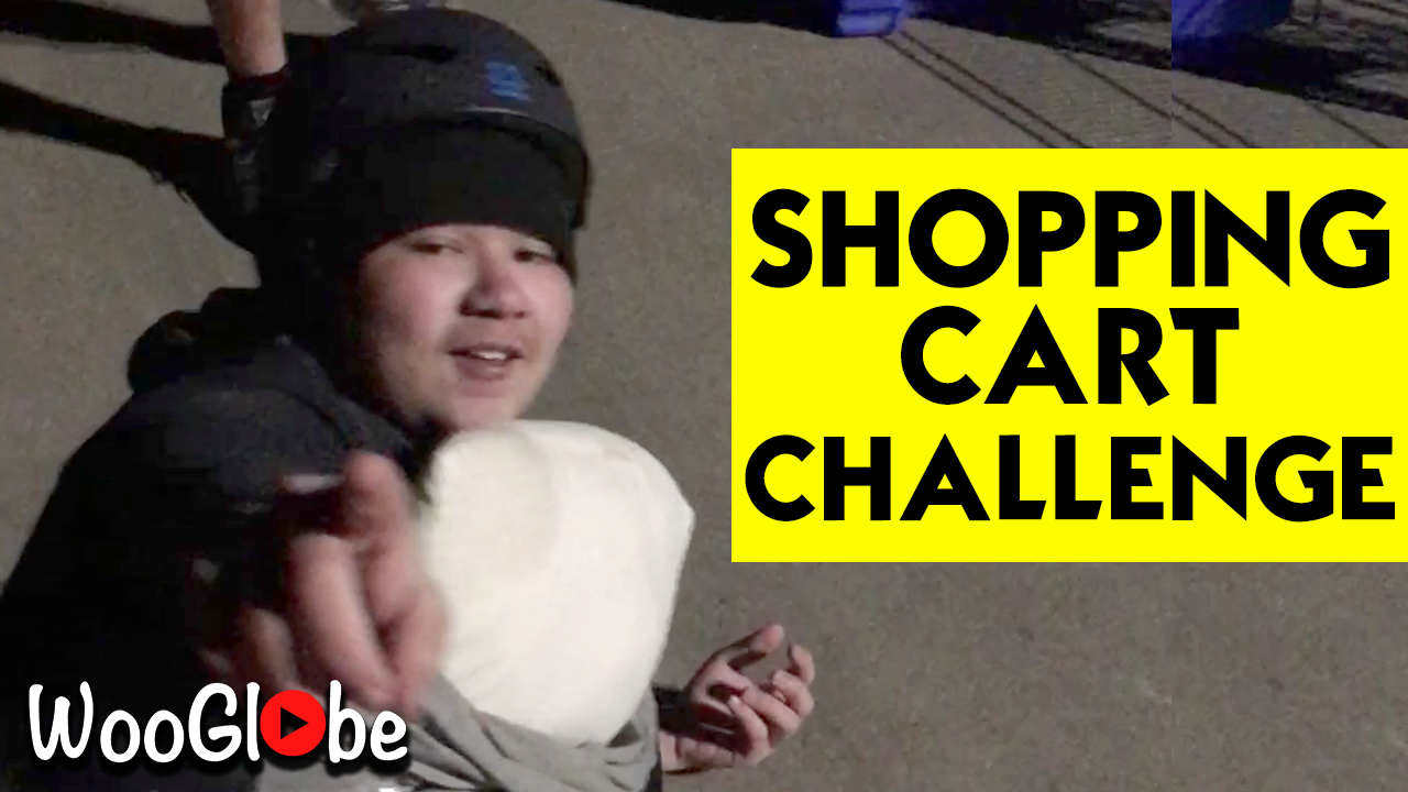 Shopping cart challenge - What could go wrong? | Ridiculousness