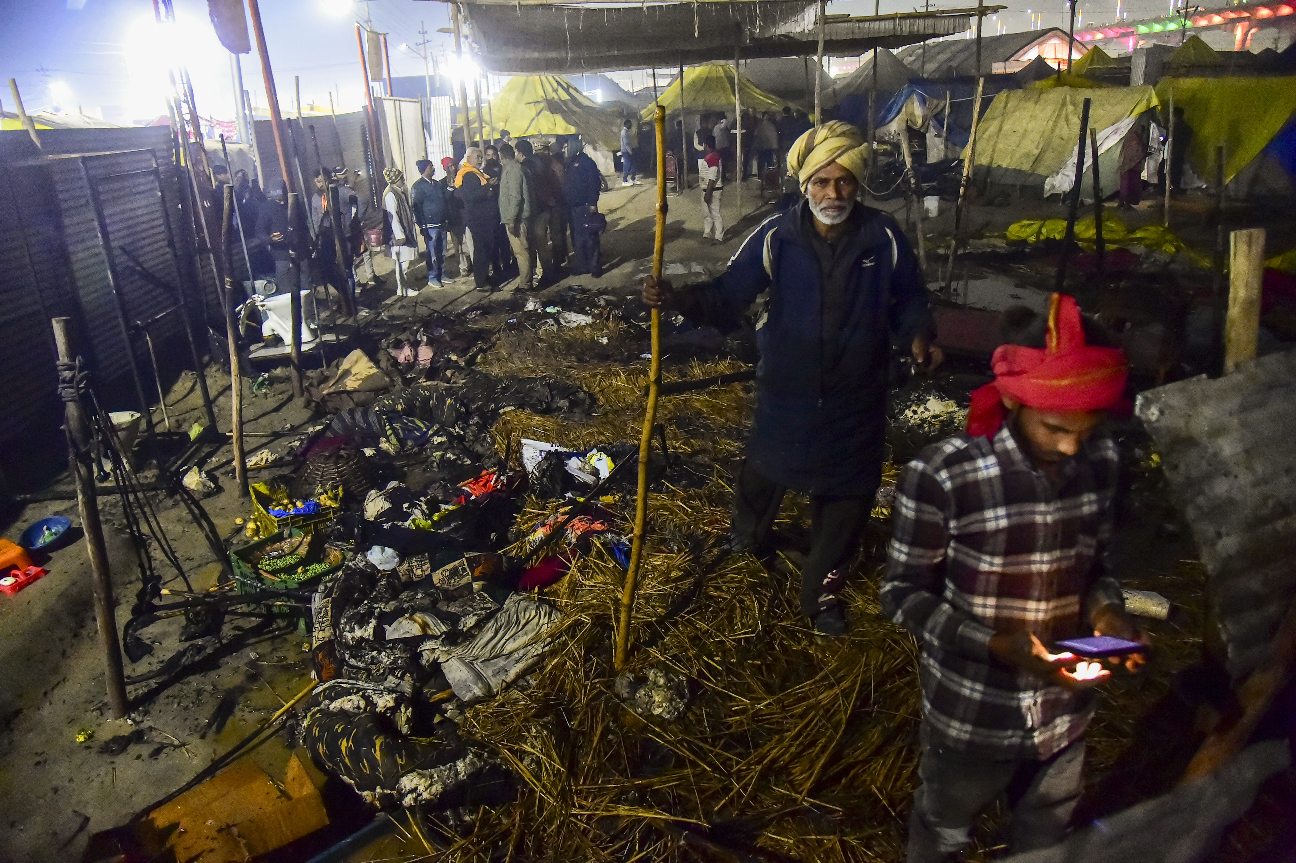 Fire at camp in Magh Mela venue in Prayagraj, no casualty
