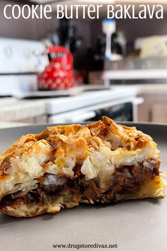 Cookie butter baklava recipe
