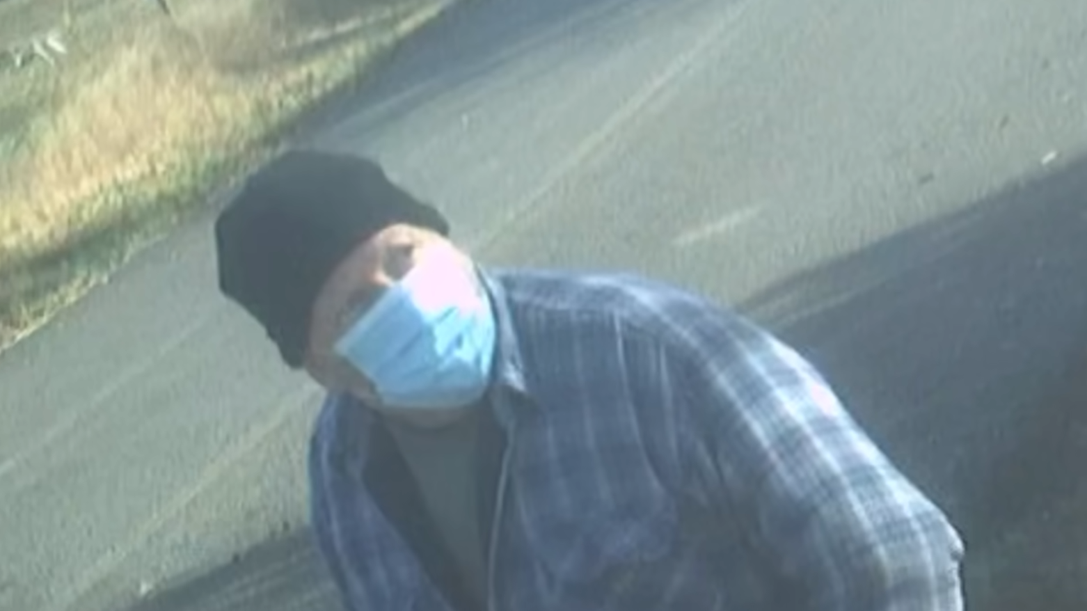 This thief spray-painted my cameras - I tracked him down to his home