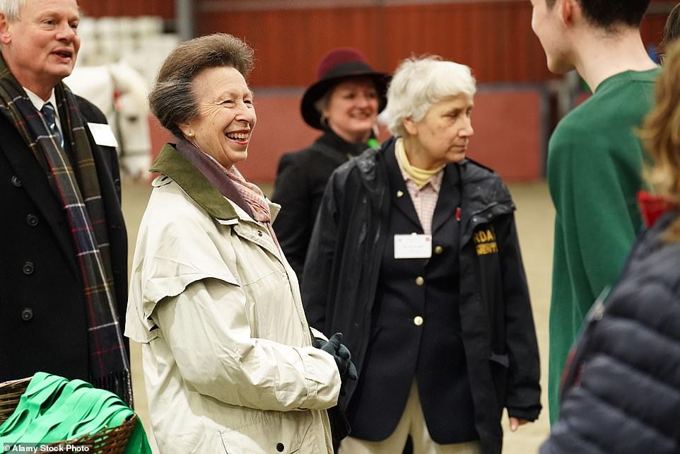 Princess Anne jokes cake-cutting ceremony is 'legalised vandalism'