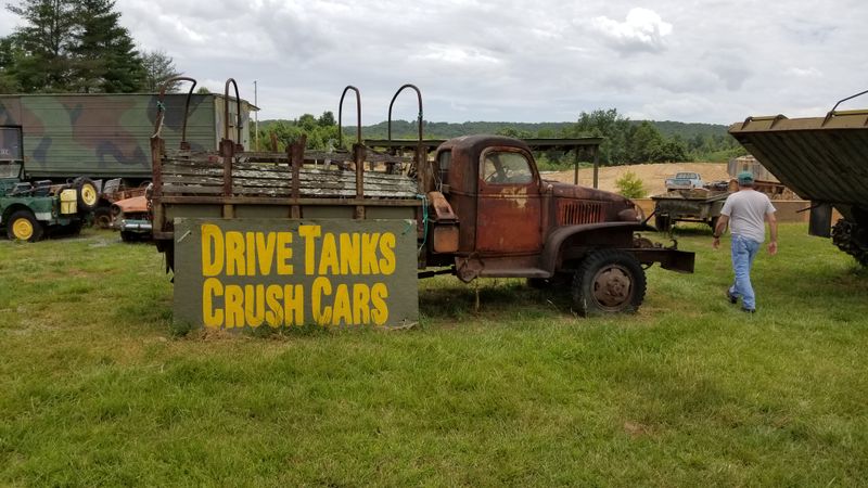 In Georgia, there’s an adventure park where you can drive a real 16-ton ...