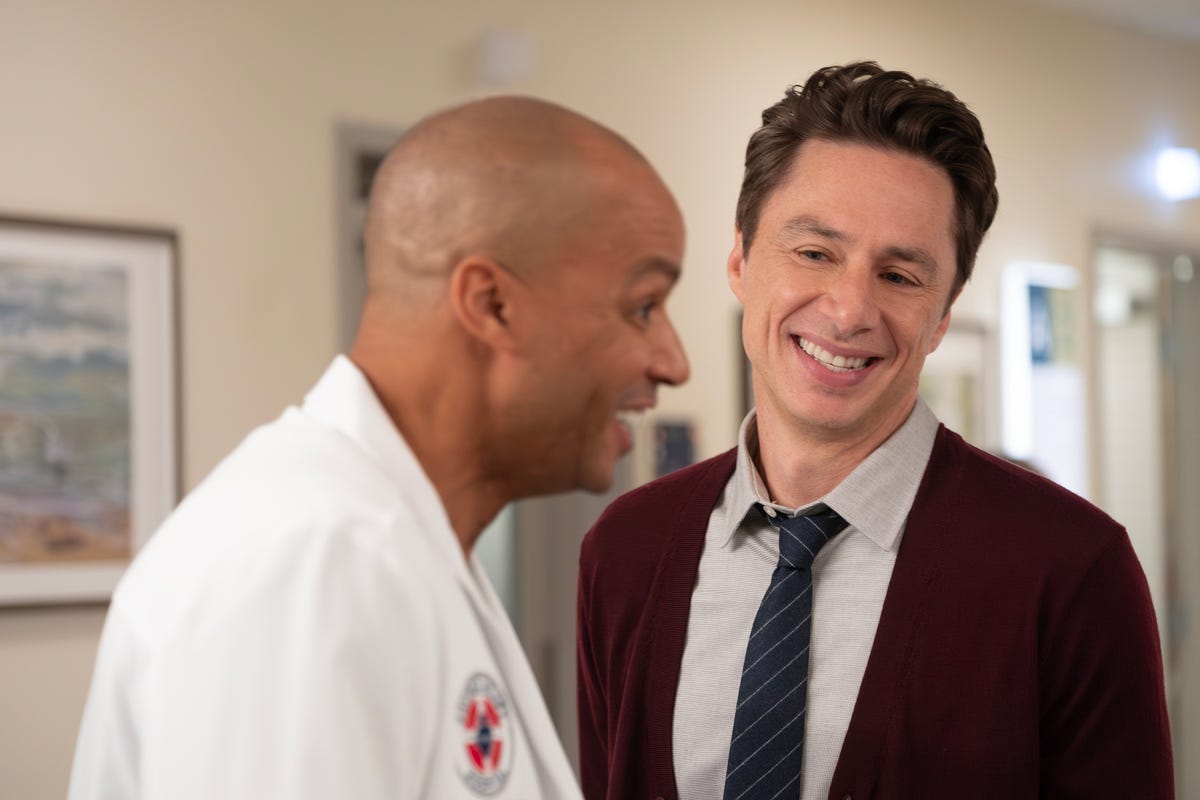 Zach Braff and Donald Faison say JD and Turk’s 'Scrubs' future isn’t ...