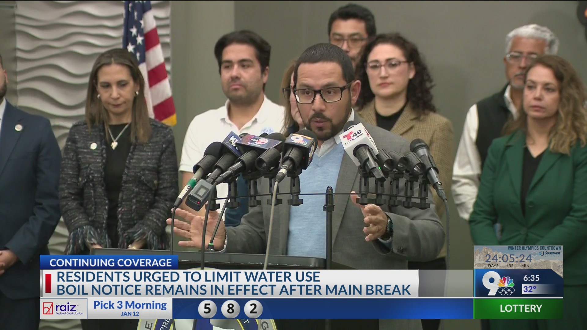 El Paso Residents Urged To Limit Water Use After Main Break