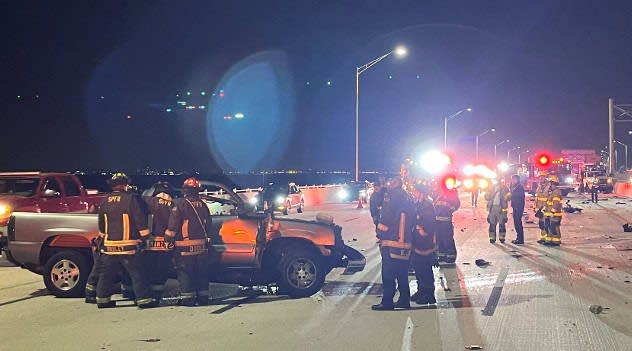 Georgia man killed, crew in Florida injured after truck plows into ...