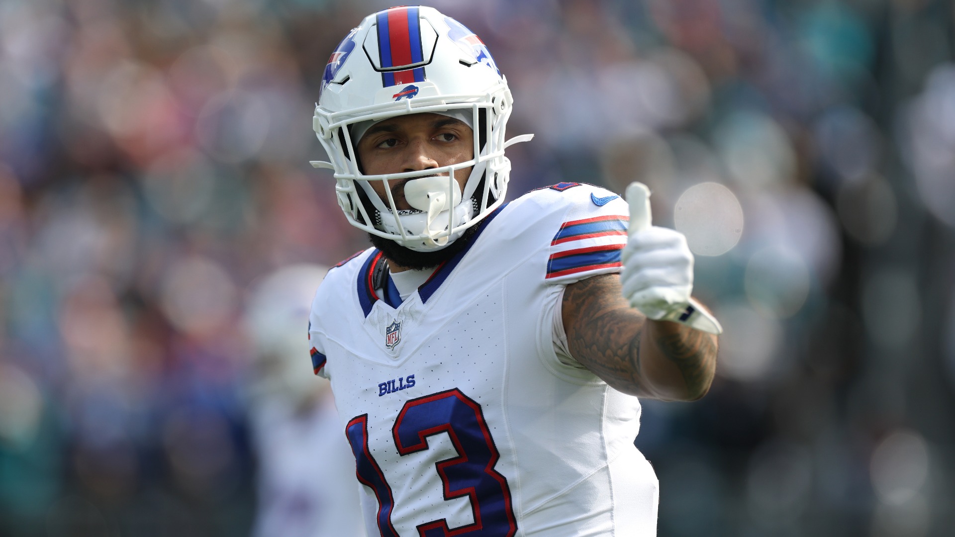 Gabe Davis out for season after tearing ACL vs. Jaguars