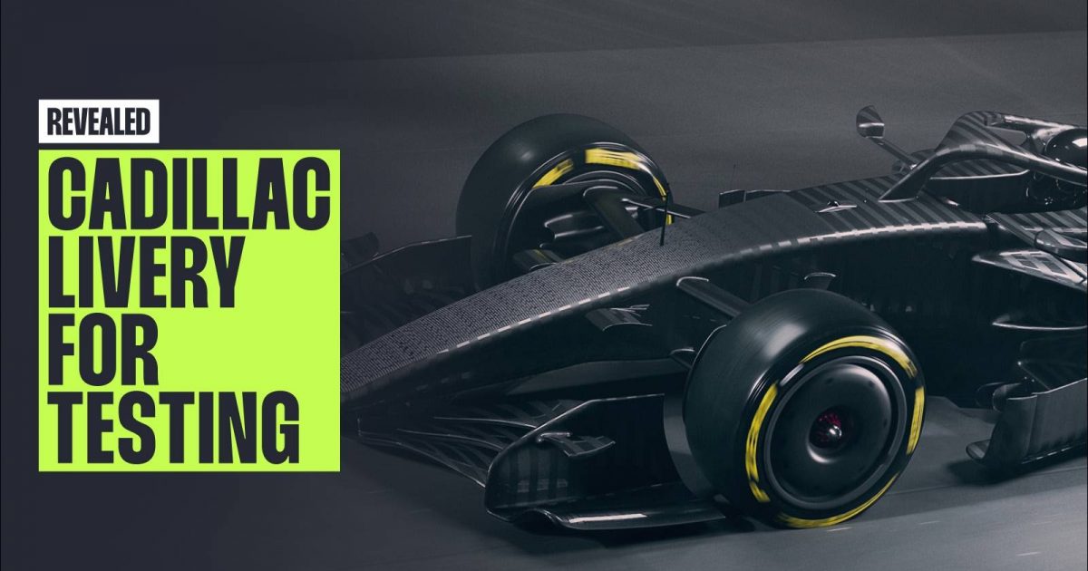 First look: Cadillac shows off F1 livery for pre-season testing