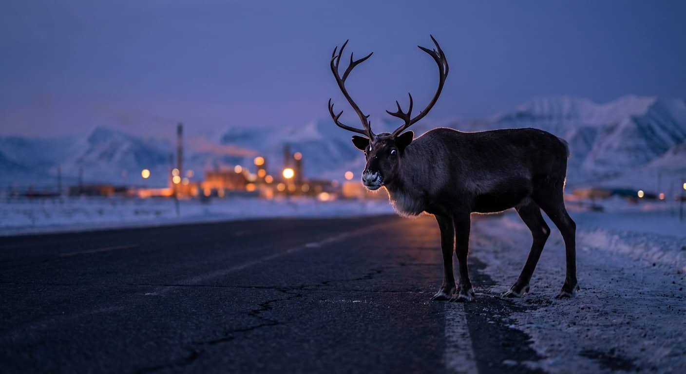 Blocked or crossed: Why caribou survival hinges on a single road