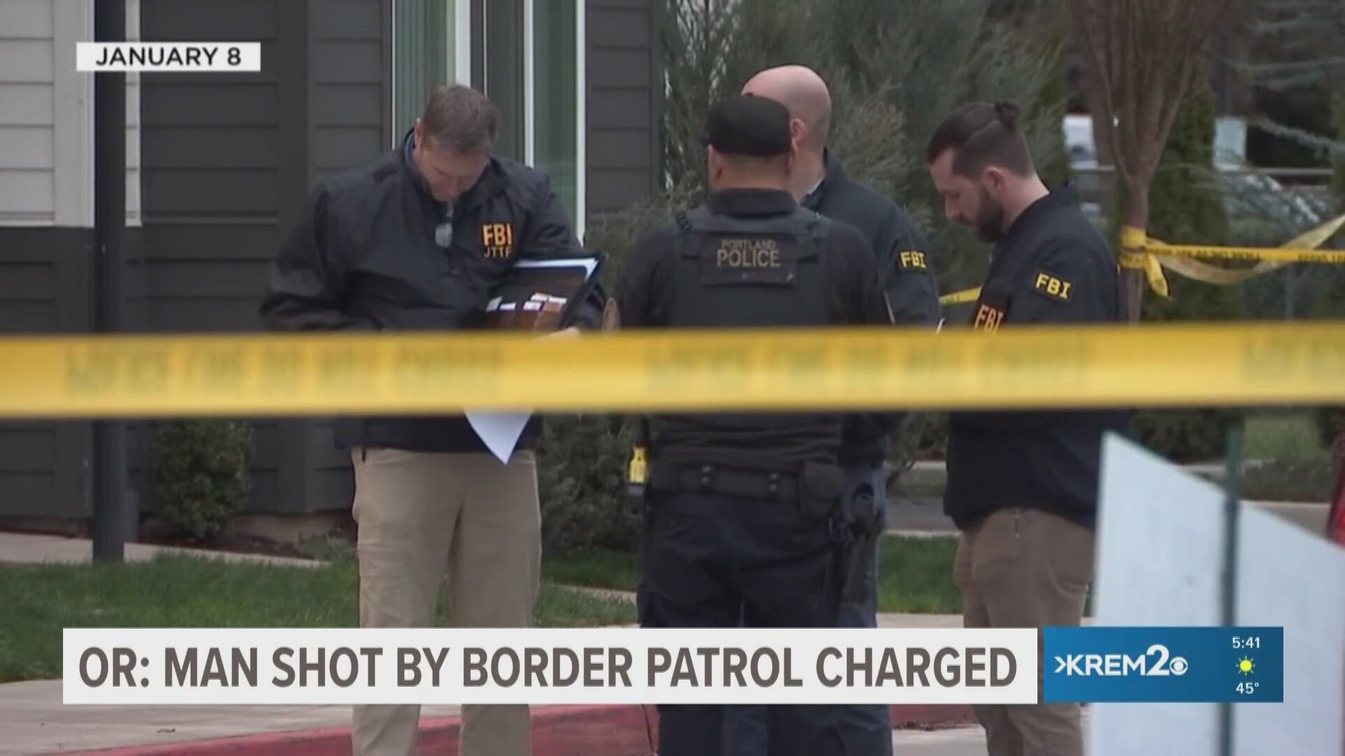 Man shot by Border Patrol in Oregon charged with assault against a ...
