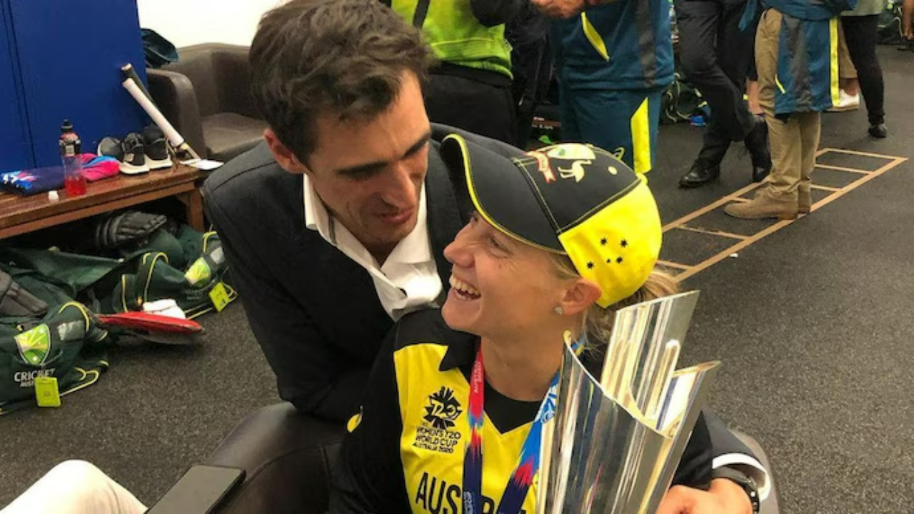 Mitchell Starc's heartwarming three-word post for wife Alyssa Healy ...