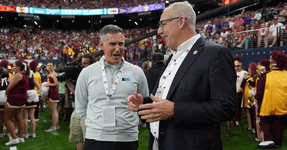 Heather Dinich predicts Greg Sankey, Tony Petitti disagreement will ...