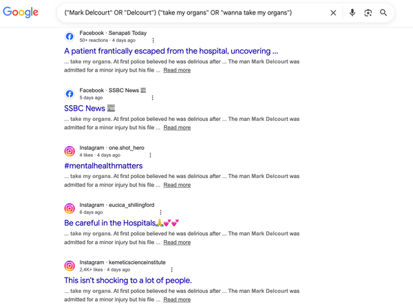 Story of mechanic Mark Delcourt's hospital escape isn't what it seems