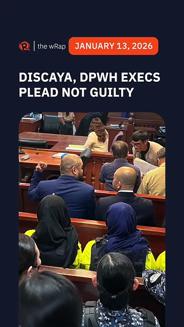 Discaya, DPWH execs plead not guilty in Davao Occidental ghost project case