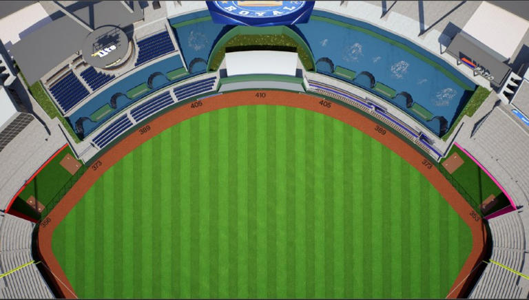 Kansas City Royals making outfield wall shorter, moving it closer down ...