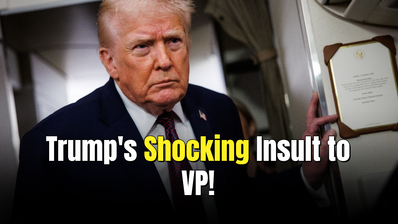 Trump accidentally insults his own vice president