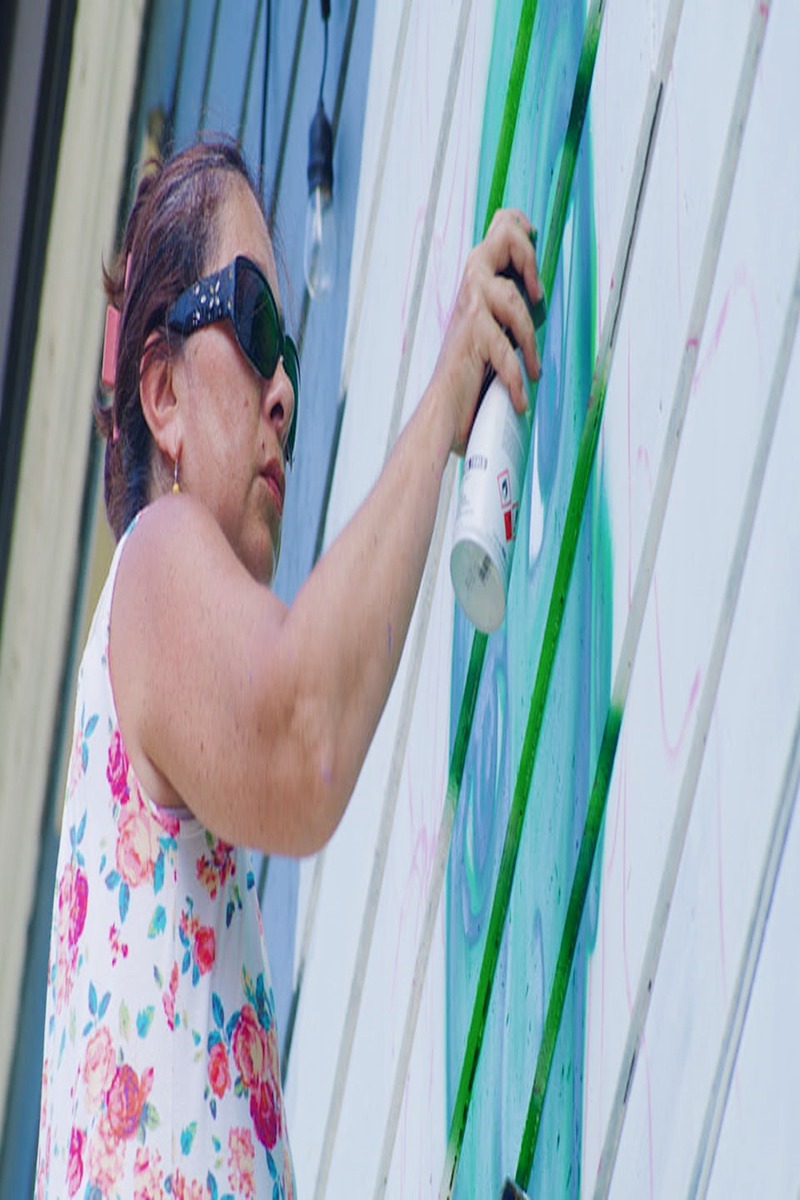 Lady Pink, l'art comme voix