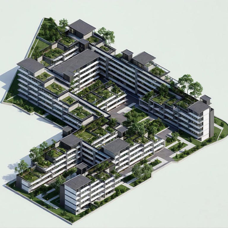 Proposal for mixed-use housing among student projects from Angila ...