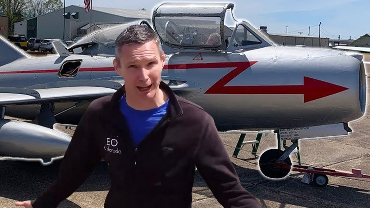 An abandoned MiG-15 fighter jet revisited