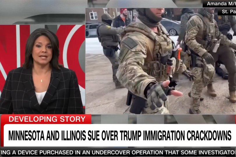 CNN shares breaking news alert on Minnesota and it's bad news for Trump