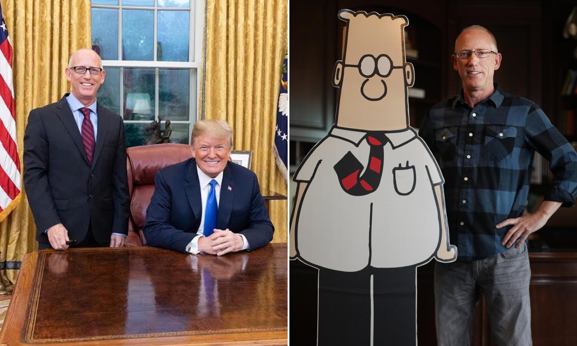 Donald Trump leads tributes to Dilbert creator Scott Adams after artist ...