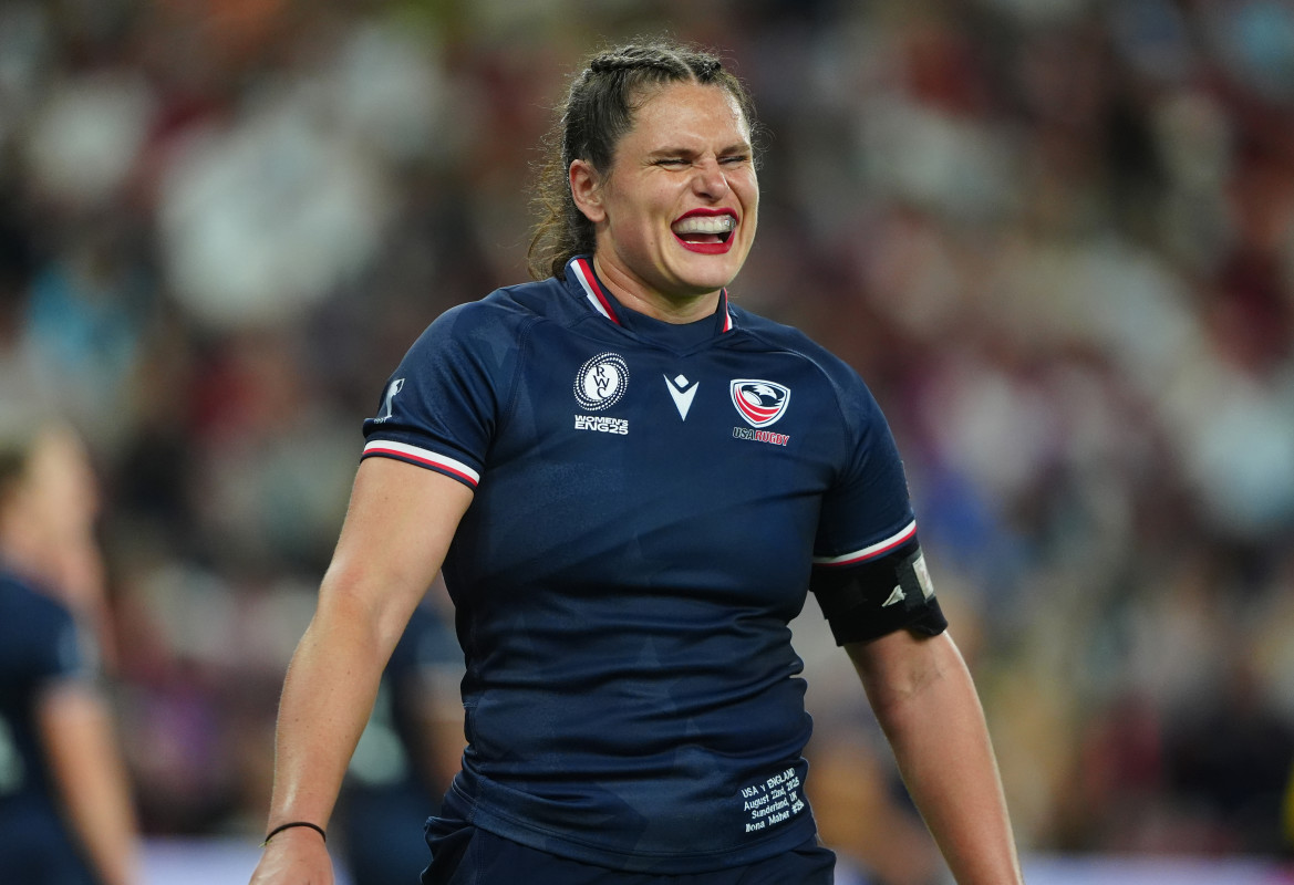 Ilona Maher lets a form-fitting dress do the talking after body critics ...