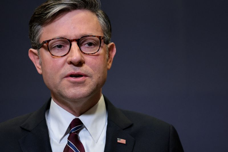US House Speaker Johnson says credit card rate cap should be looked ...