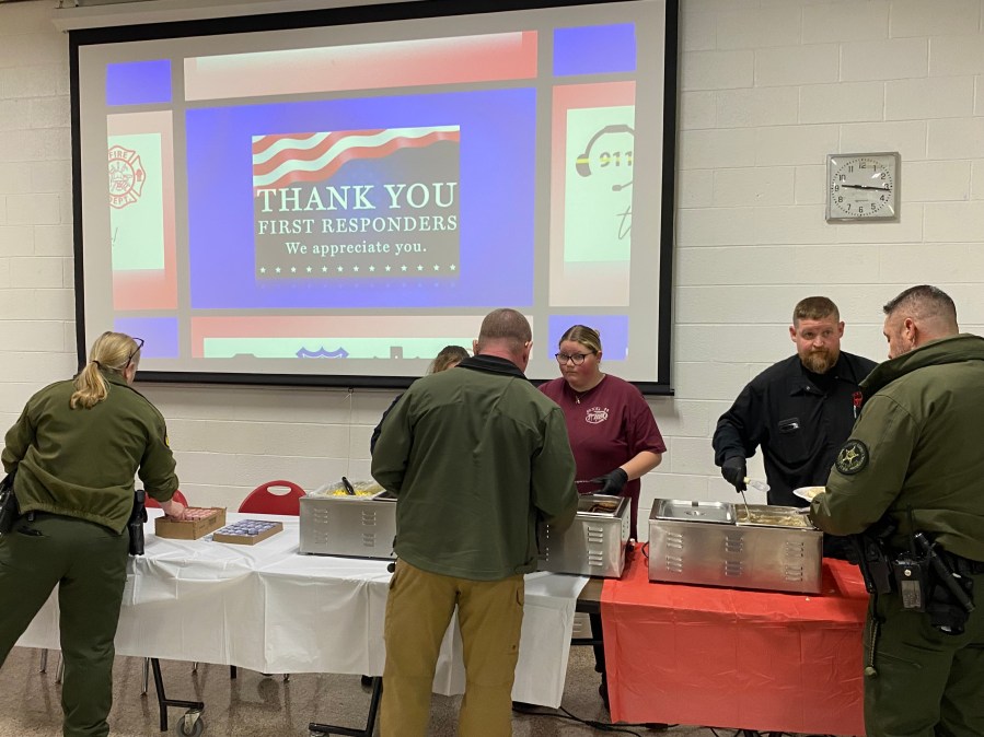Cherokee HS hosts appreciation breakfast for first responders