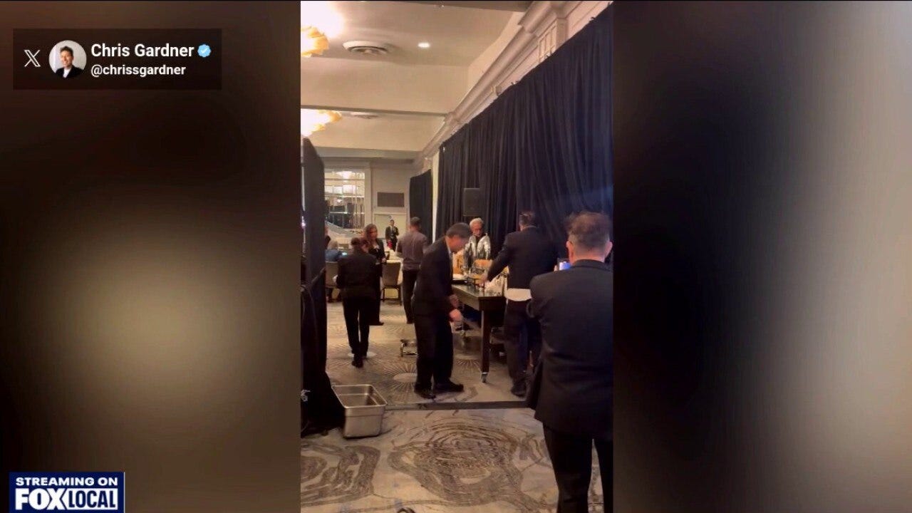 Backstage chaos at Golden Globes