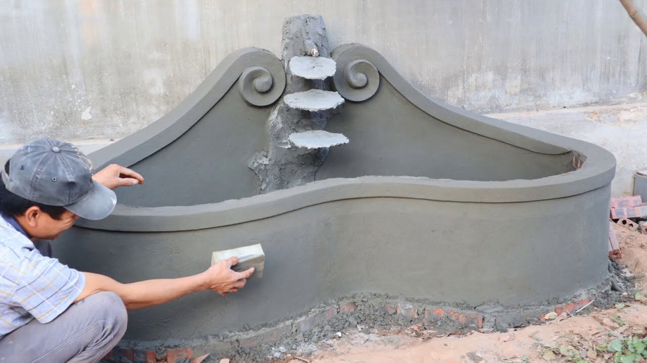 Building the perfect garden waterfall