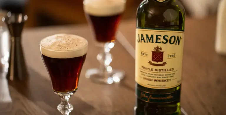 Jameson Irish coffee recipe for National Irish Coffee Day