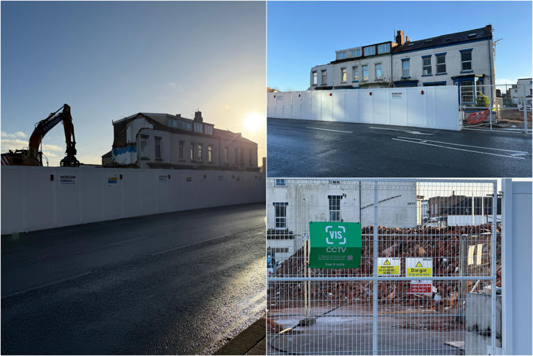 Blackpool's skyline changes forever as demolition continues on George ...