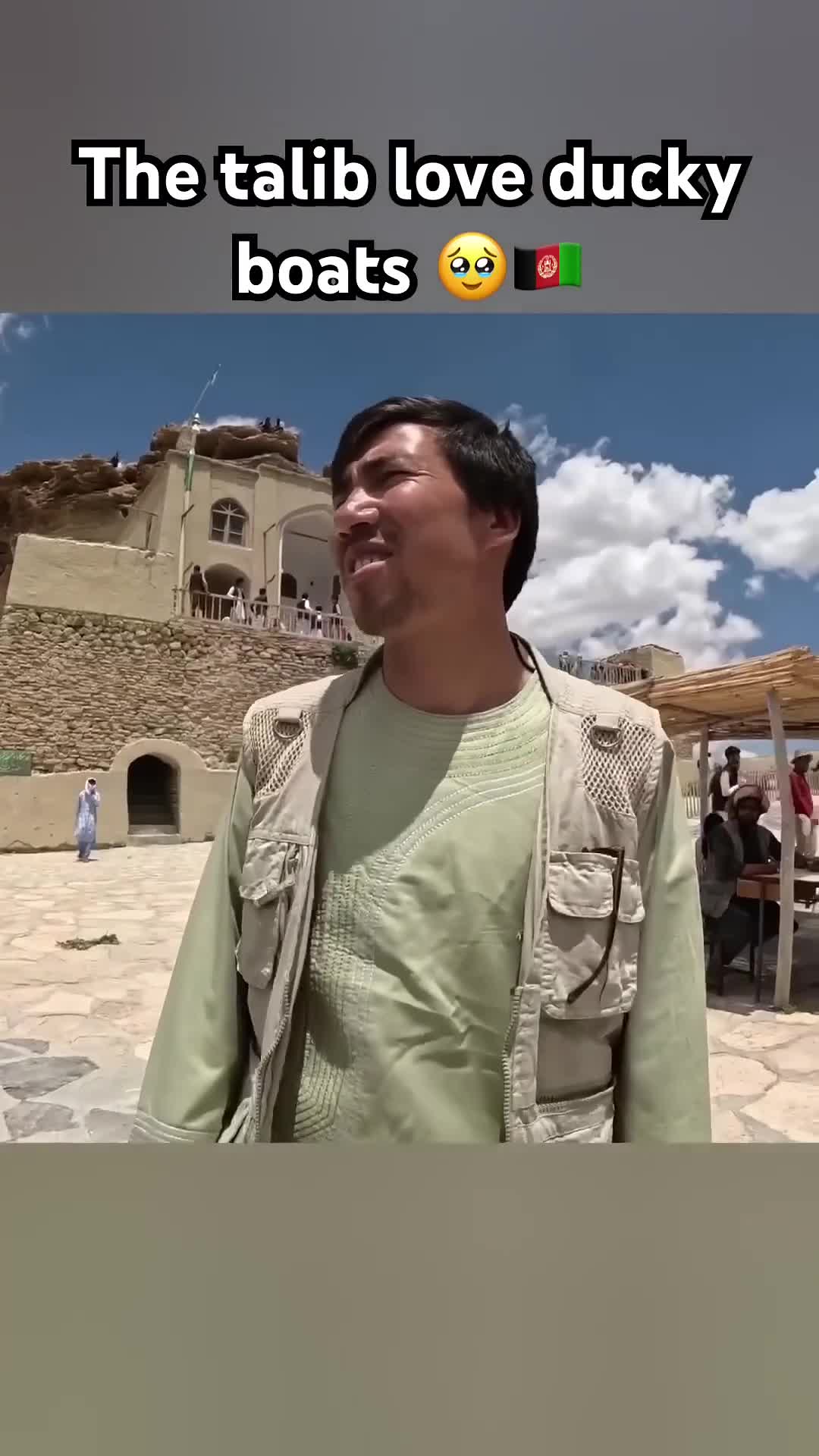 Bumper boats in Afghanistan: A surreal moment