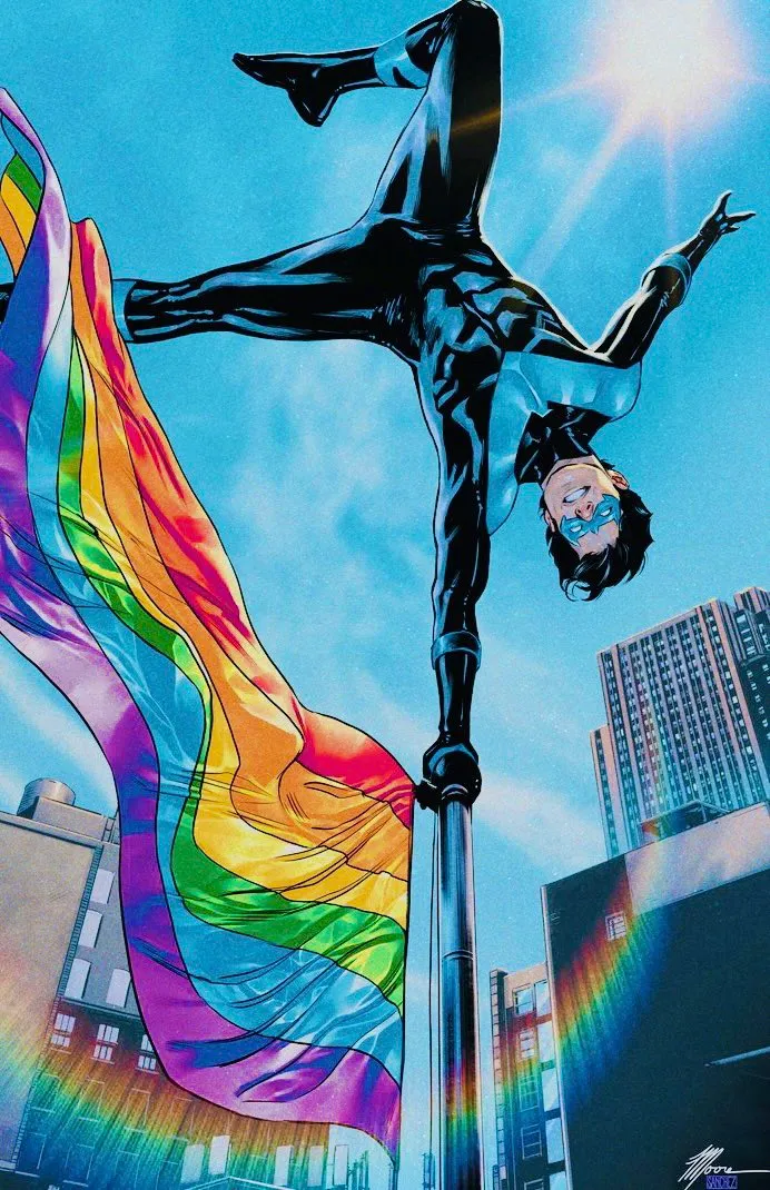 Is Nightwing bisexual – as Heated Rivalry star says he wants DC role