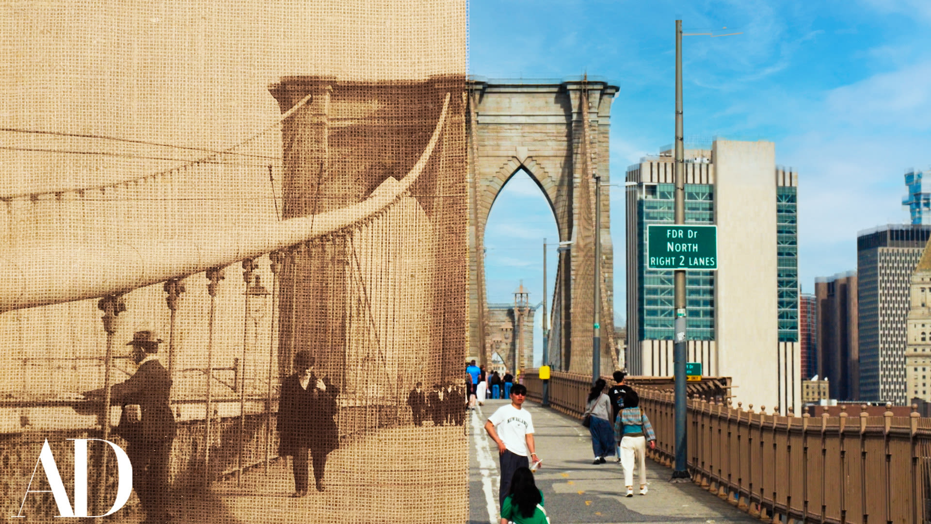How the Brooklyn Bridge has adapted to 140 years of New York City