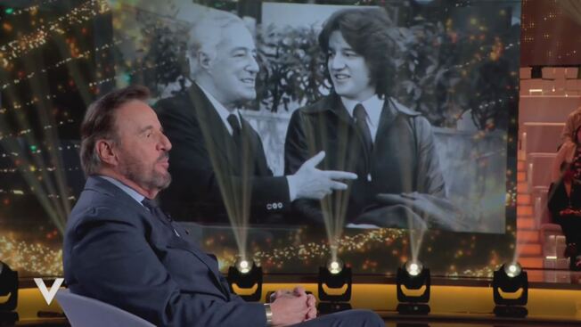 Christian De Sica e l'esperienza sul set con il padre Vittorio De Sica