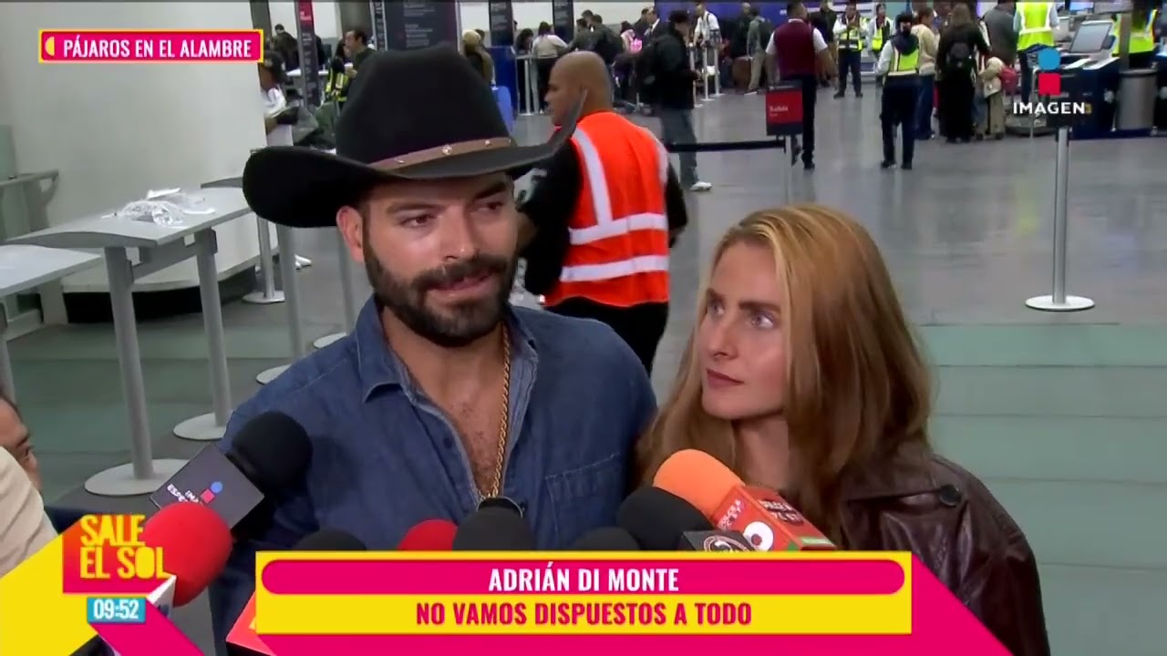 ¡Nuja Amar, esposa de Adrián Di Monte evade las preguntas sobre la ...