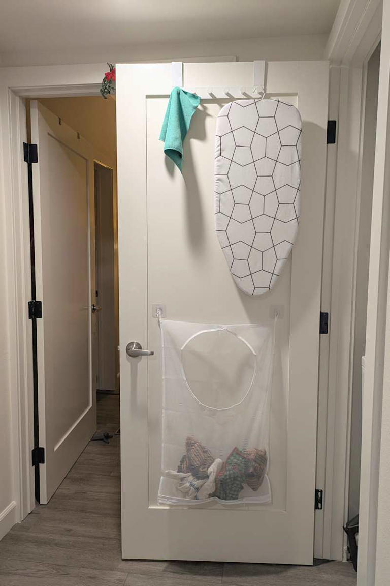 This $9 IKEA organizer transformed my laundry closet