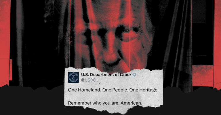 US government accused of using Nazi-like slogans