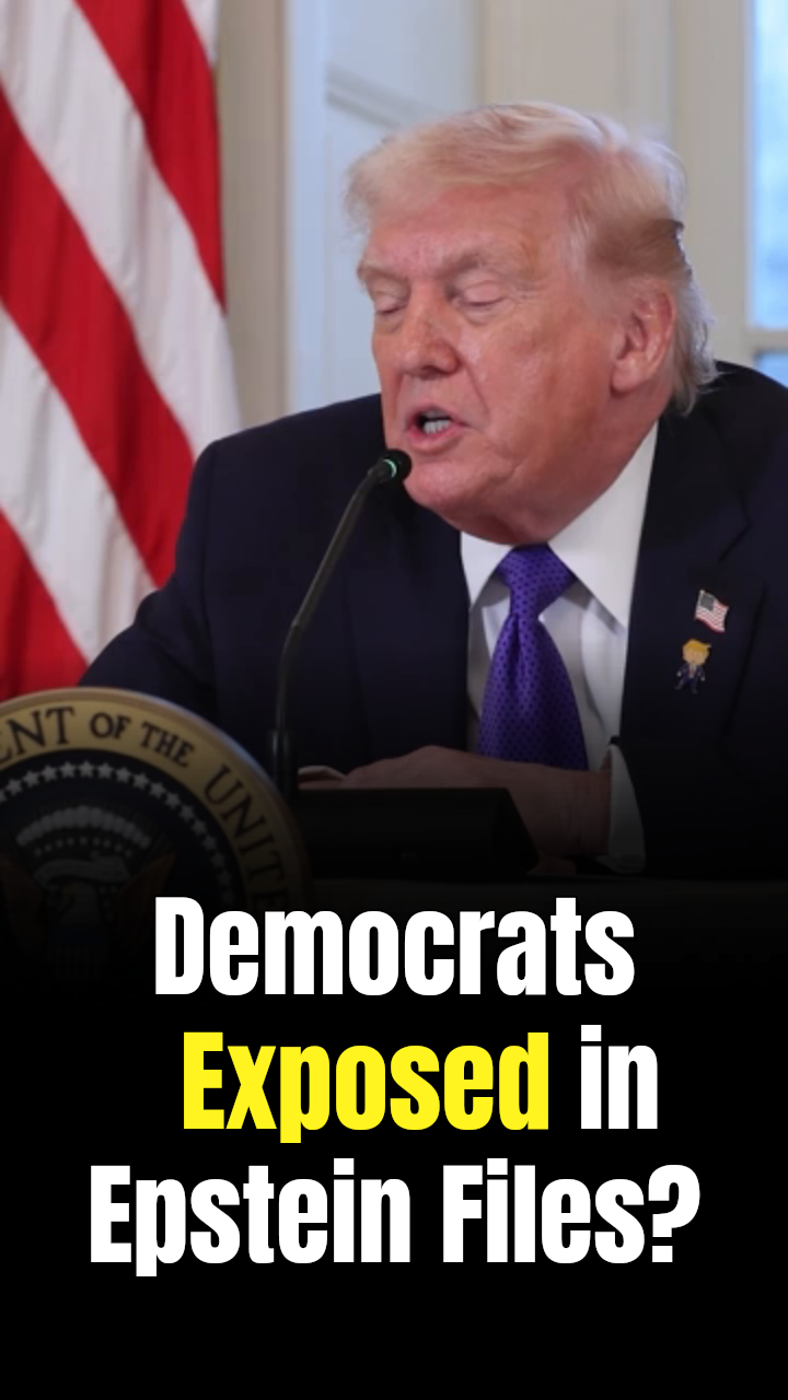 Trump targets Dems in Epstein files