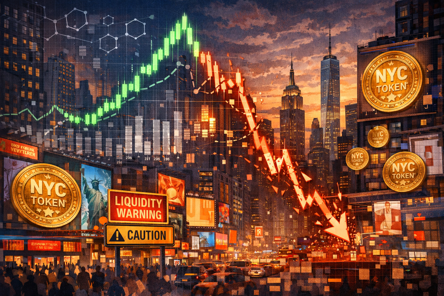 Eric Adams’ NYC token surges then crashes, raising questions of rugpull