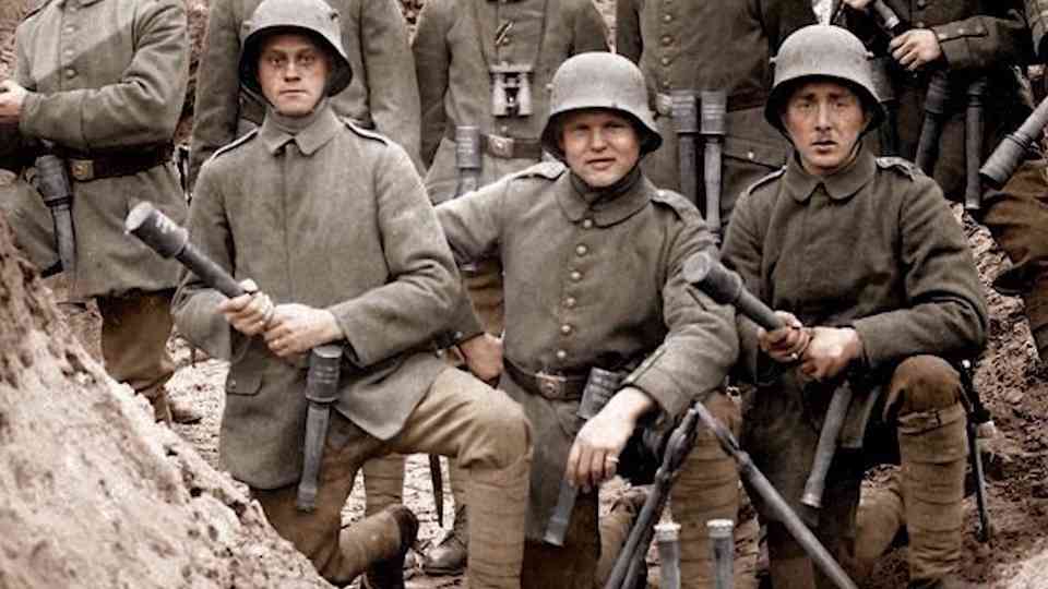 American soldiers confront the horror of the Western Front