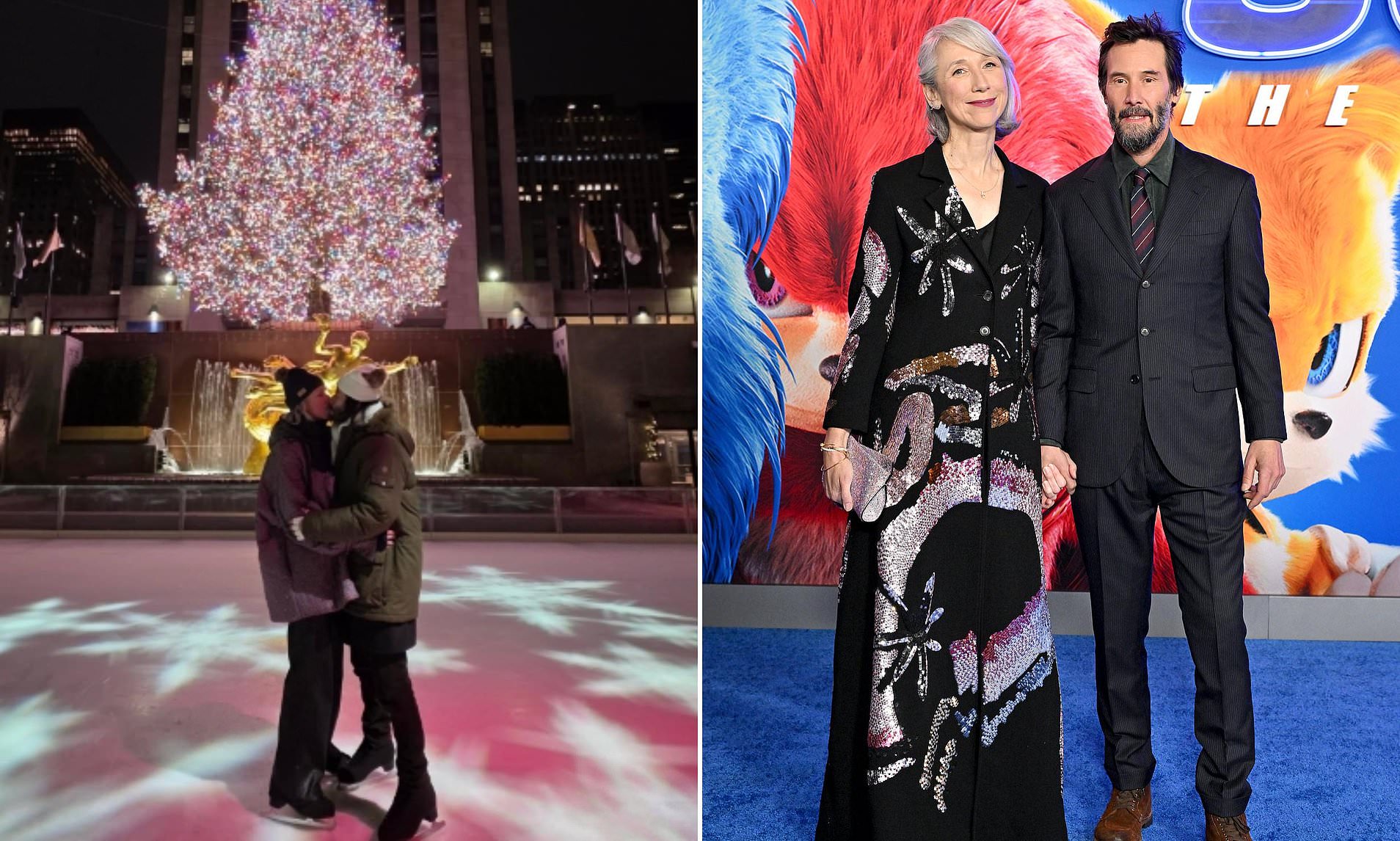 Keanu Reeves' girlfriend shares rare kissing photo during romantic date