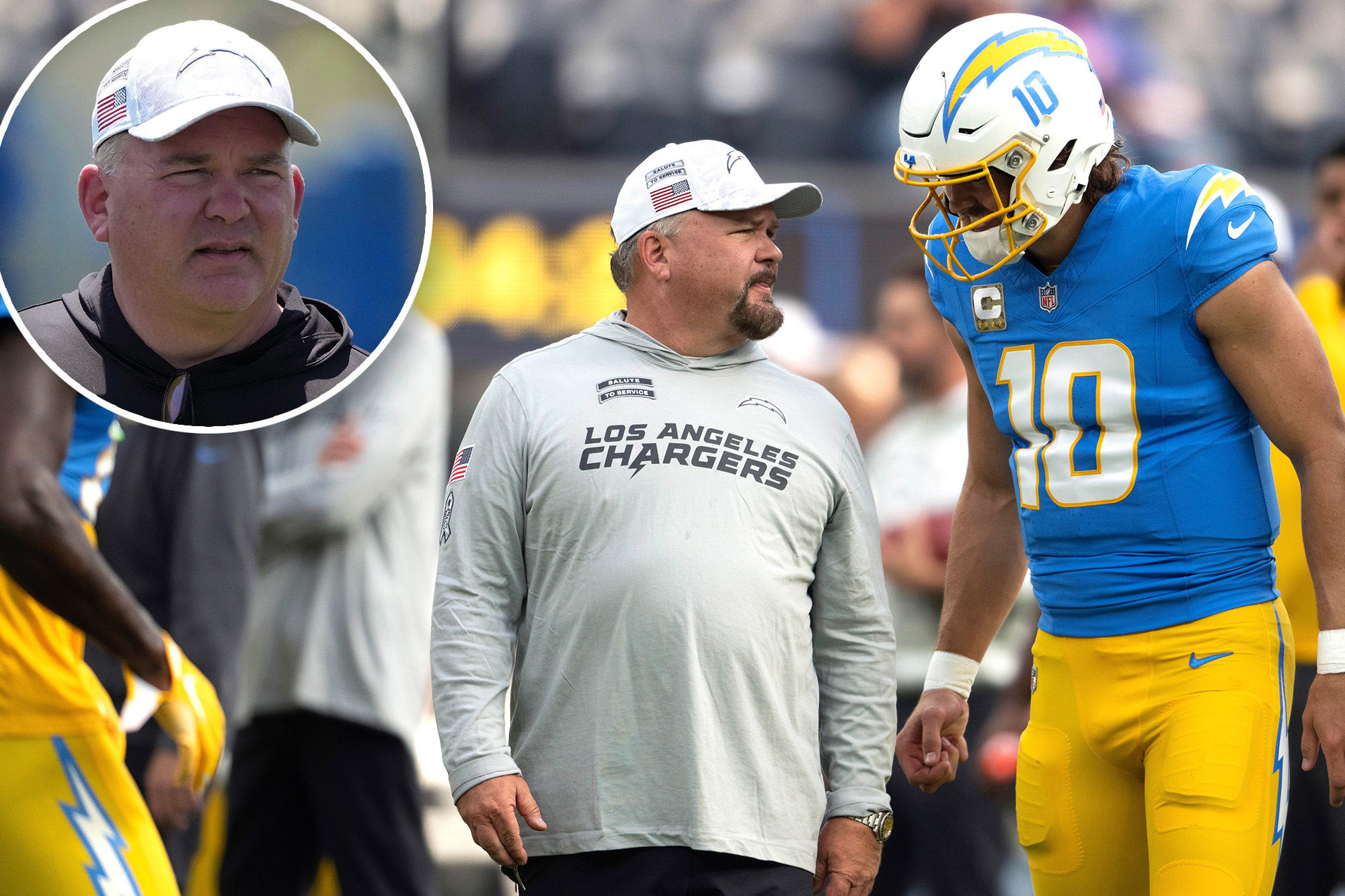 Chargers fire offensive coordinator Greg Roman after playoff disaster