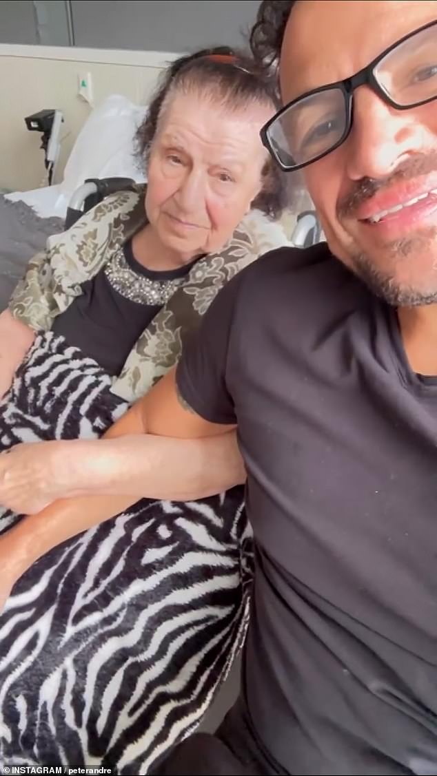 Peter Andre reveals his mother can no longer speak amid her battle with ...